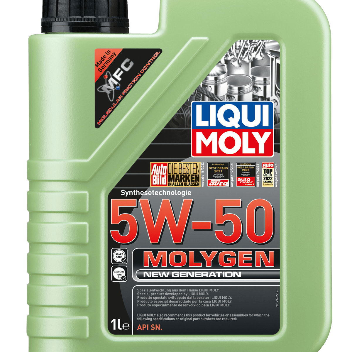 Liqui Moly Molygen 5W-50 – LIQUI MOLY BRASIL