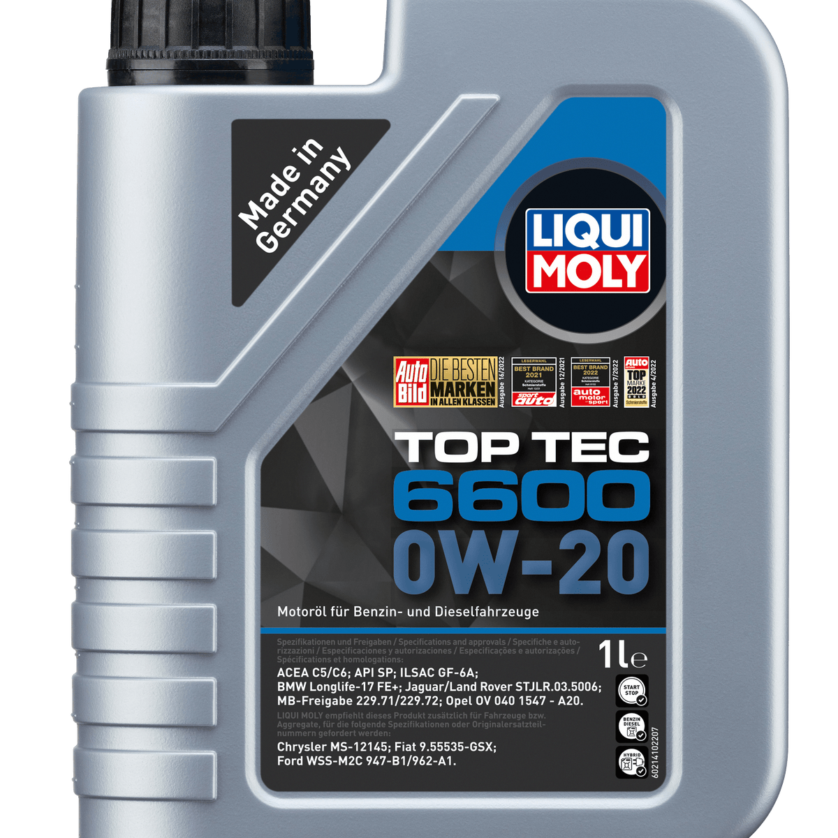Liqui Moly Top Tec 6600 0W-20 – LIQUI MOLY BRASIL